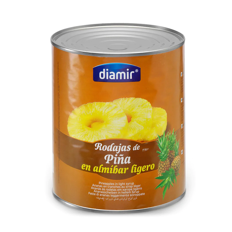 Comprar ONLINE Piña almibar (DIAMIR) 850g