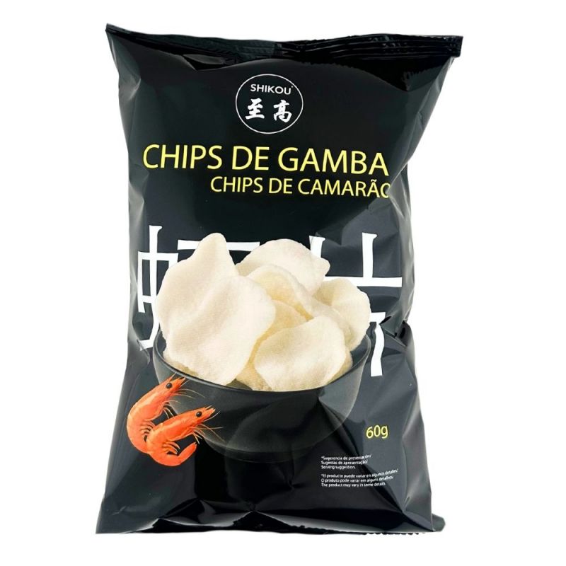 Comprar ONLINE Chips de camarão (Shikou) 60g